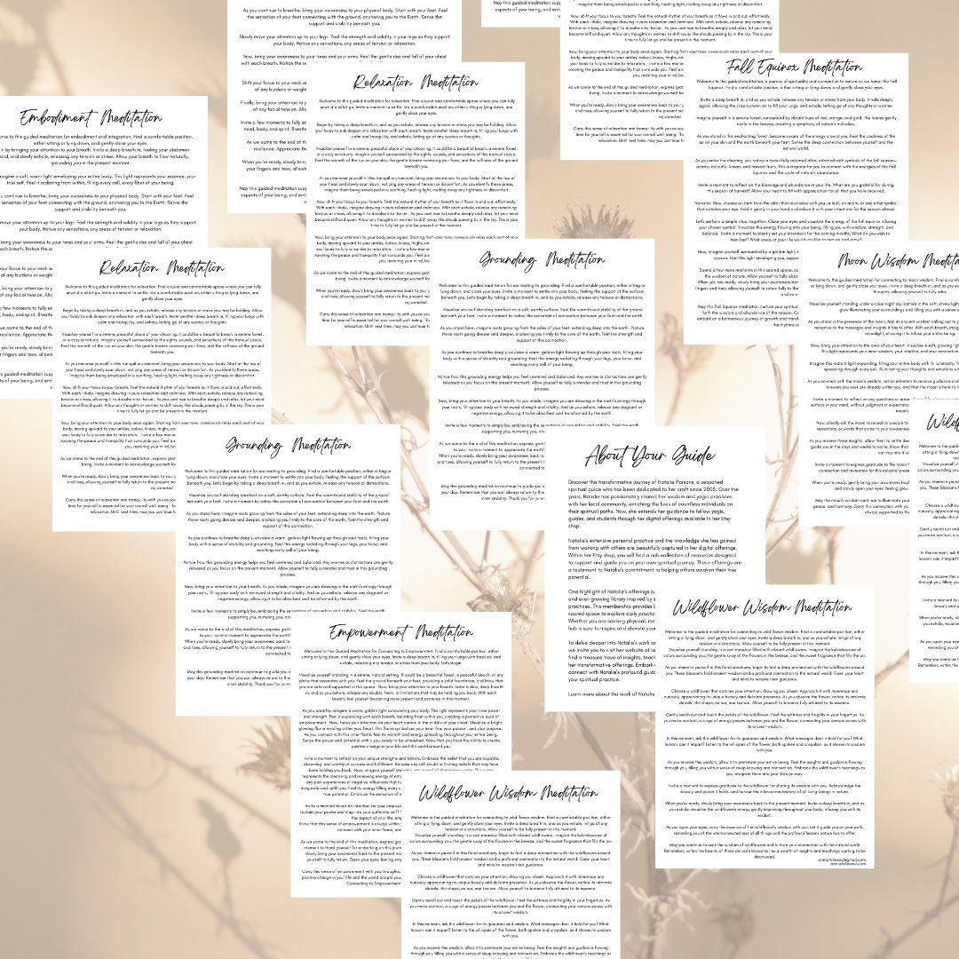 Meditation Scripts for Yoga Teachers and Spiritual Practitioners ...