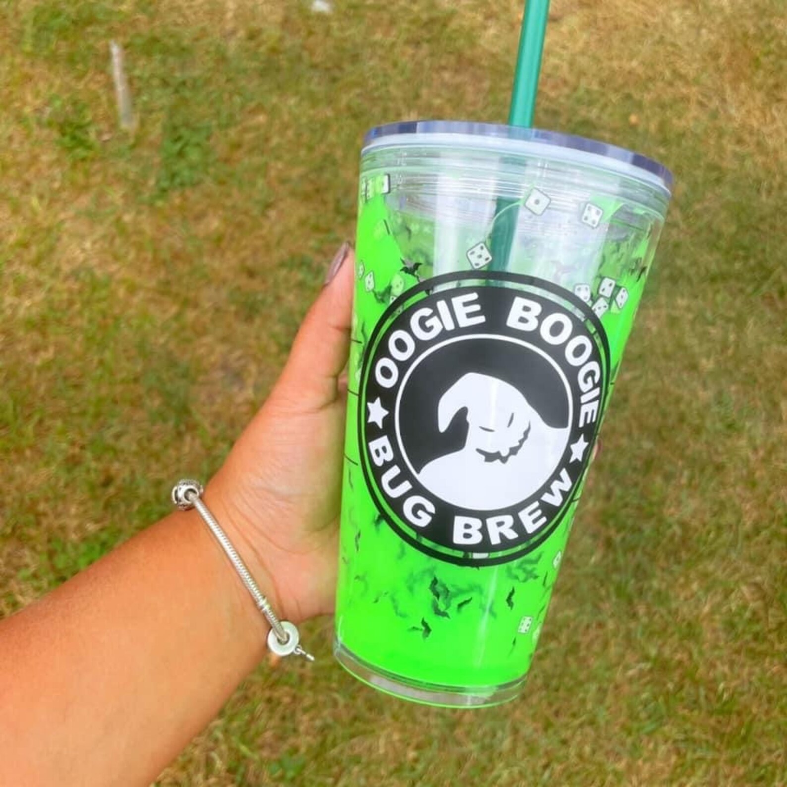 Bug Brew Oogie Boogie Tumbler Custom Tumbler Glow in the - Etsy
