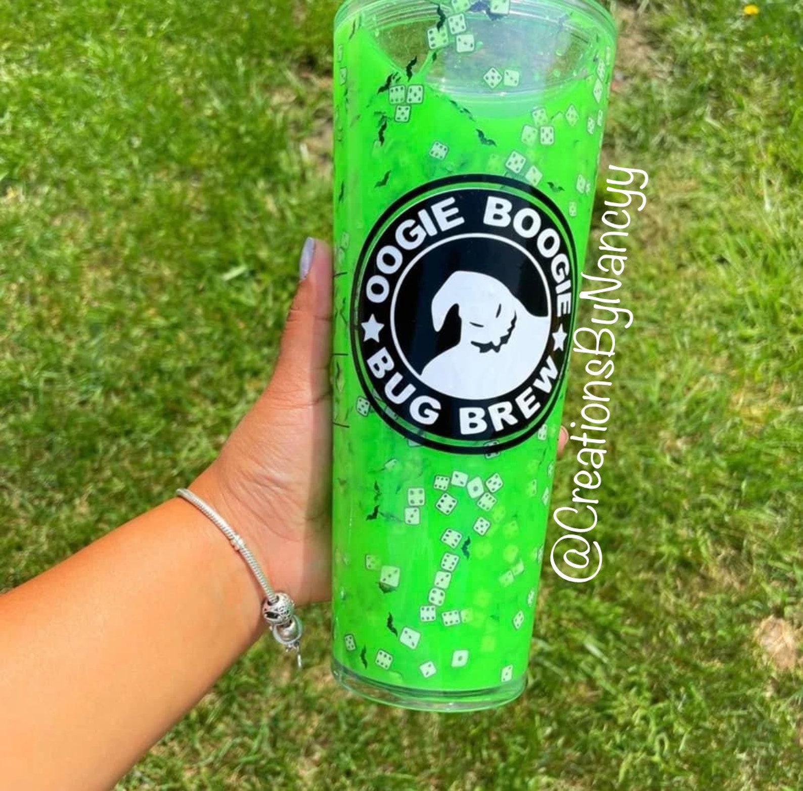 Bug Brew Oogie Boogie Tumbler Custom Tumbler Glow in the - Etsy