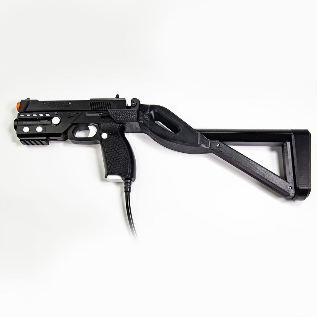 Italo 02 Rifle Stock for RS3 Reaper Retro Shooter Light Gun - Etsy