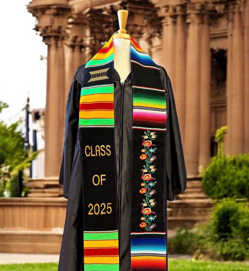 African/mexican Sarape Graduation Stole - Etsy
