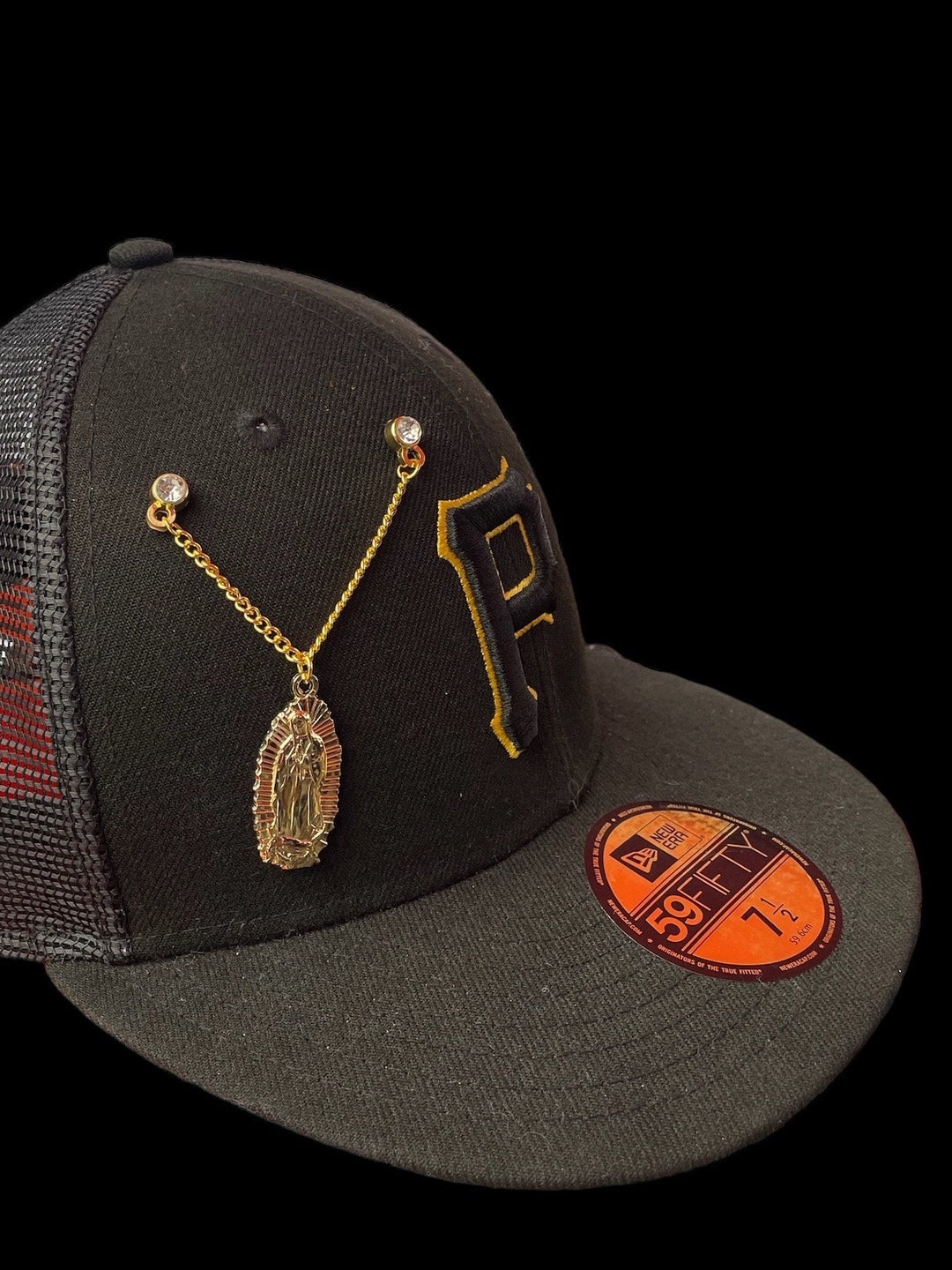 Fitted Cap Chain Pin - Etsy