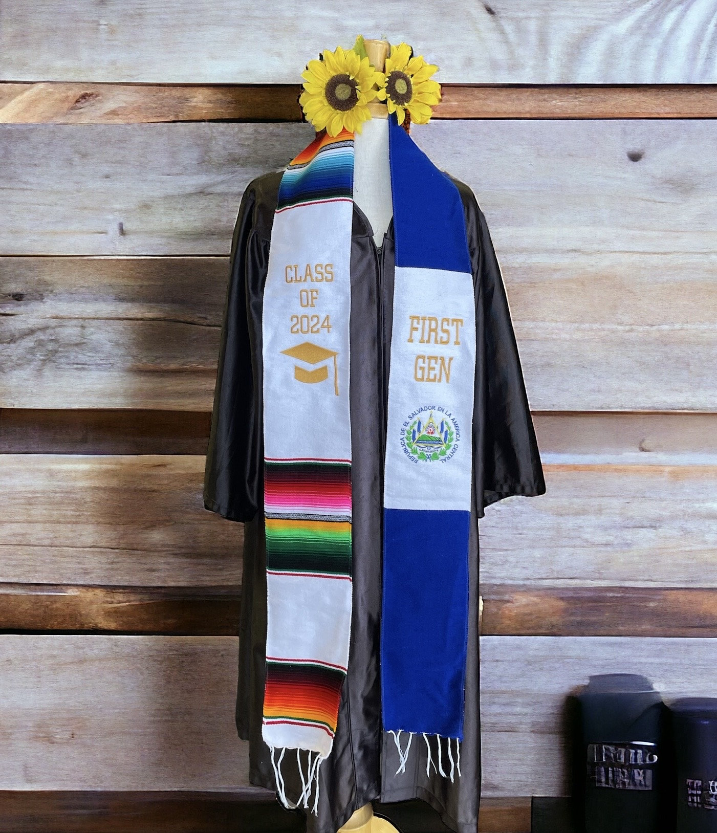El Salvador First Generation/graduation Stole - Etsy