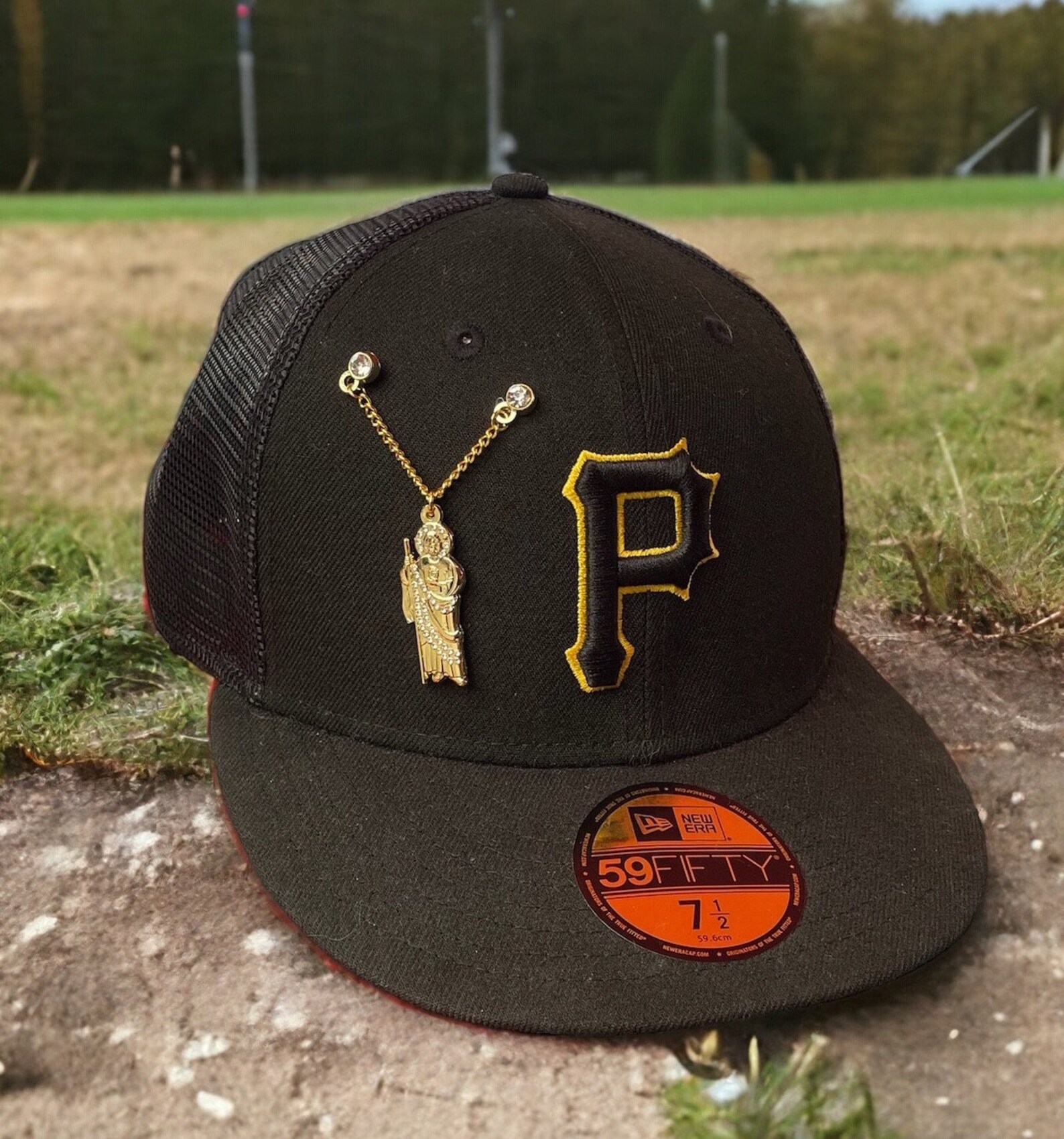 Fitted Cap Chain Pin - Etsy