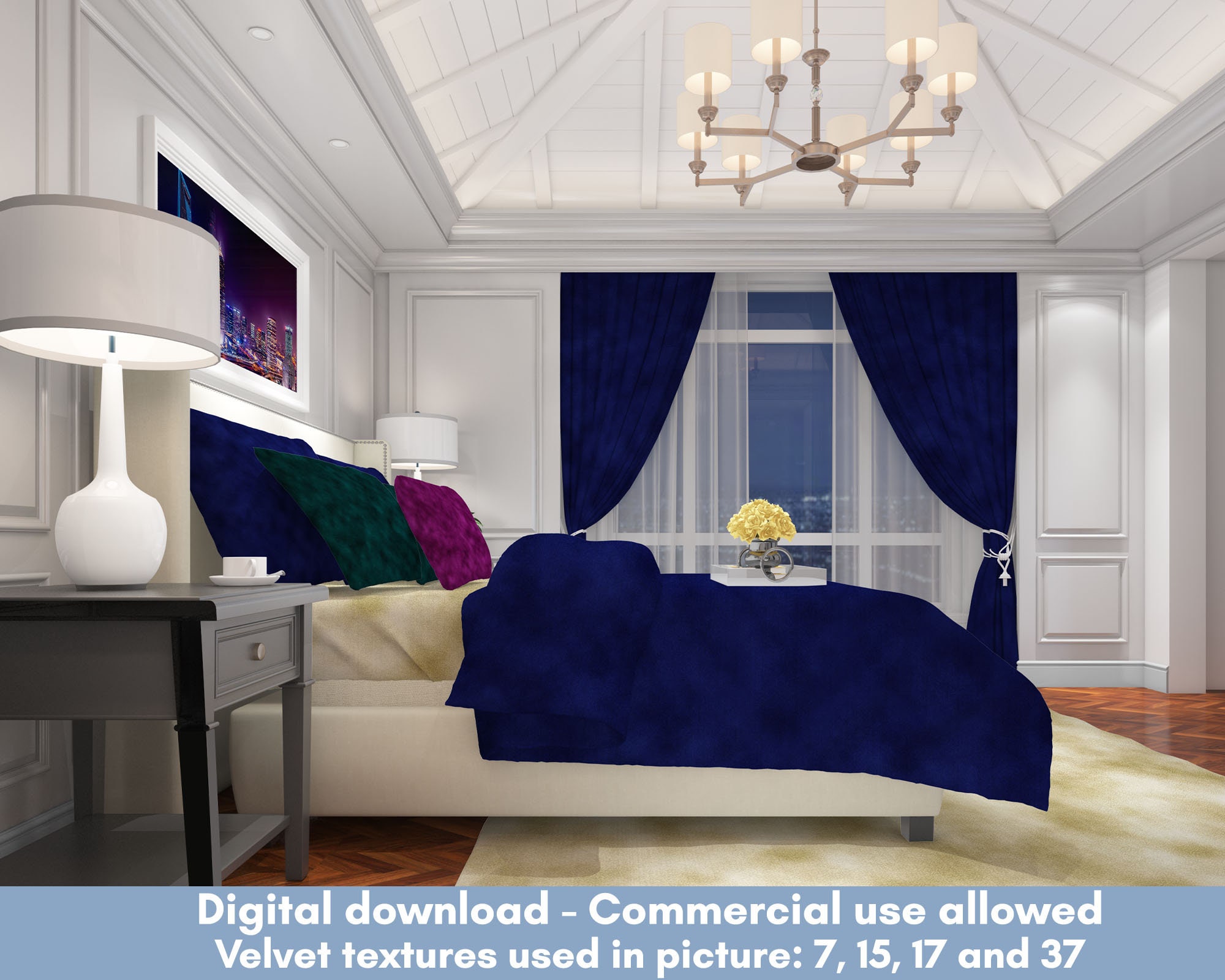 Seamless Velvet Textures Digital Paper Printable Scrapbook Paper ...