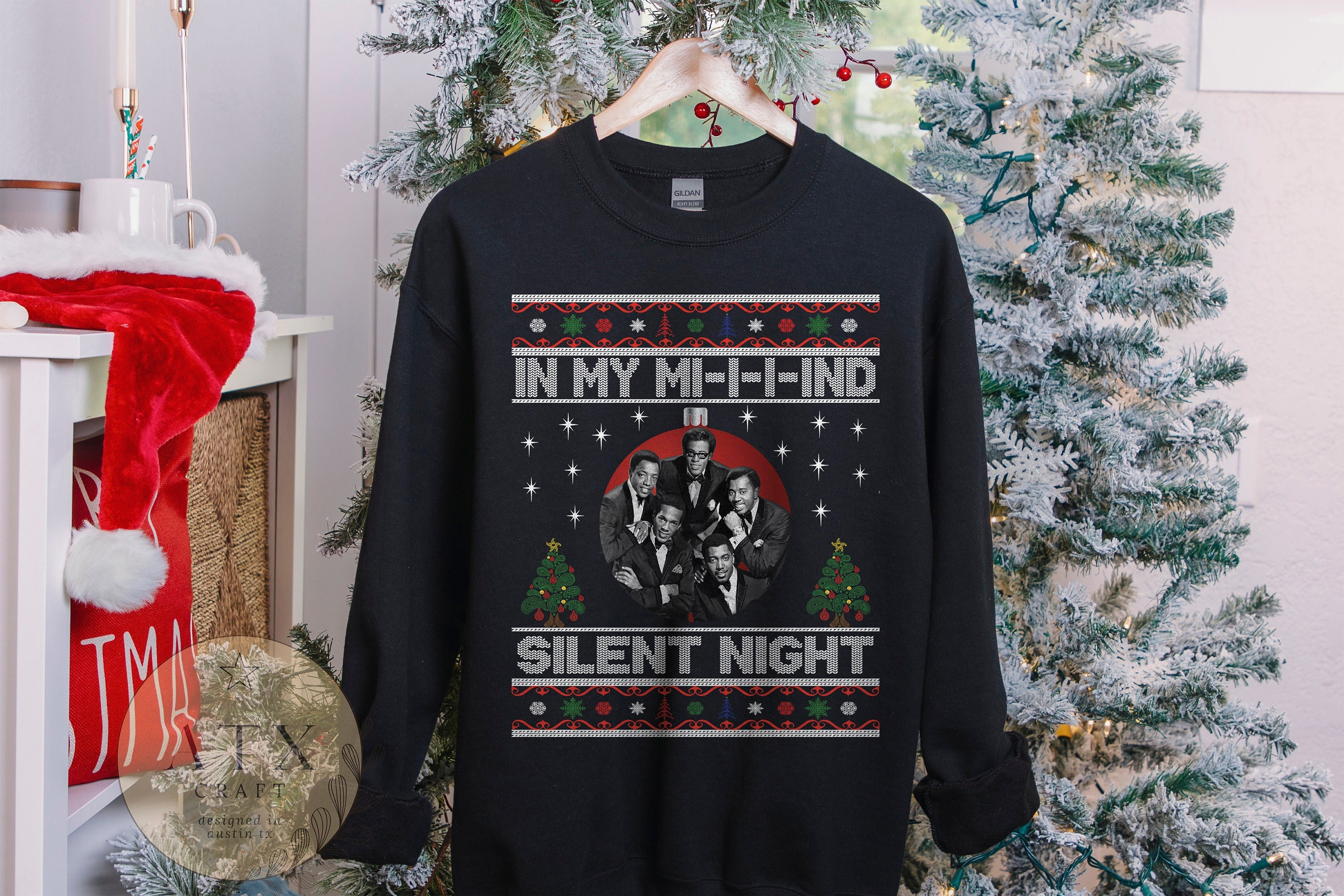 Funny Christmas Sweatshirt Tacky Christmas Sweater Ugly - Etsy