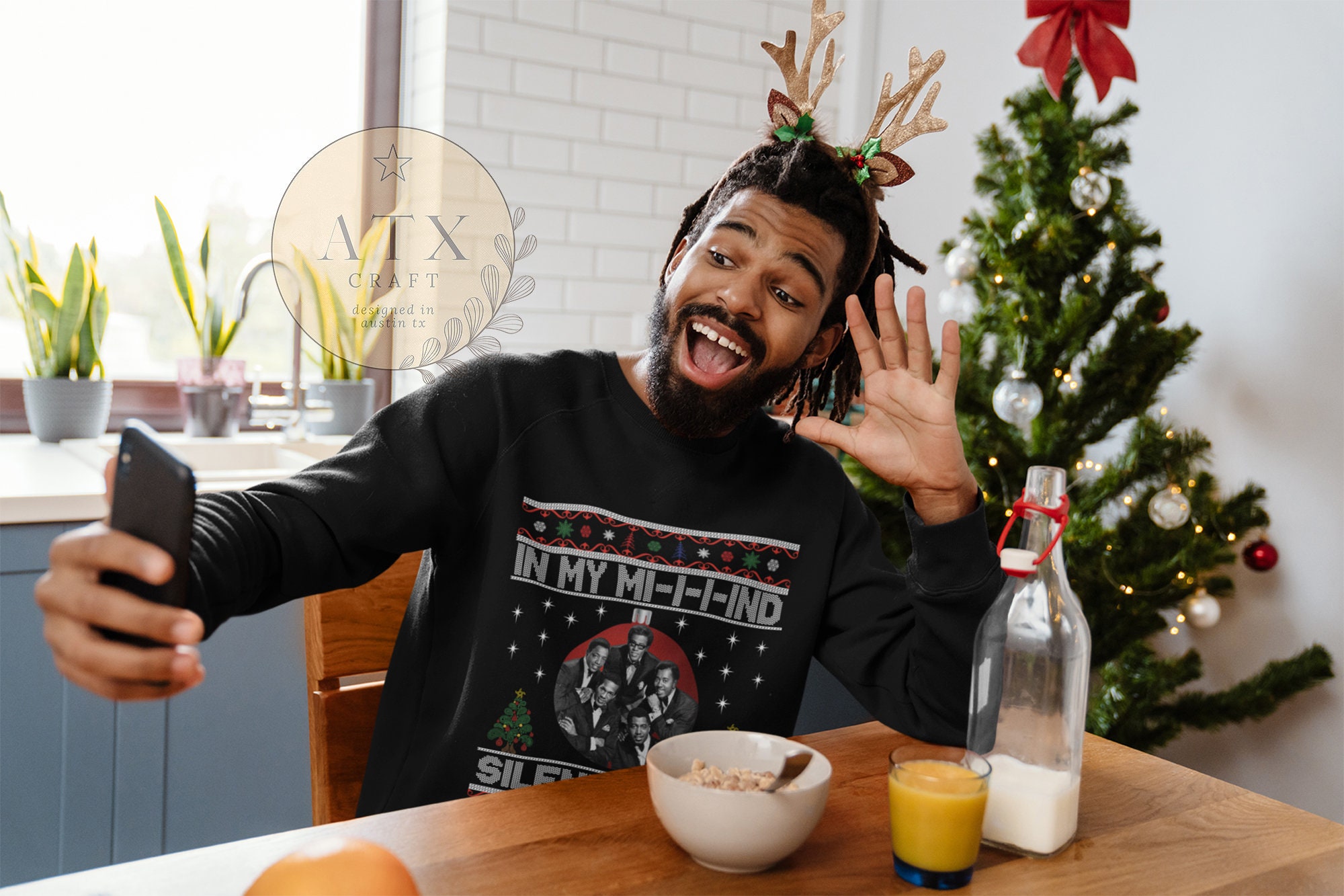 Funny Christmas Sweatshirt Tacky Christmas Sweater Ugly - Etsy