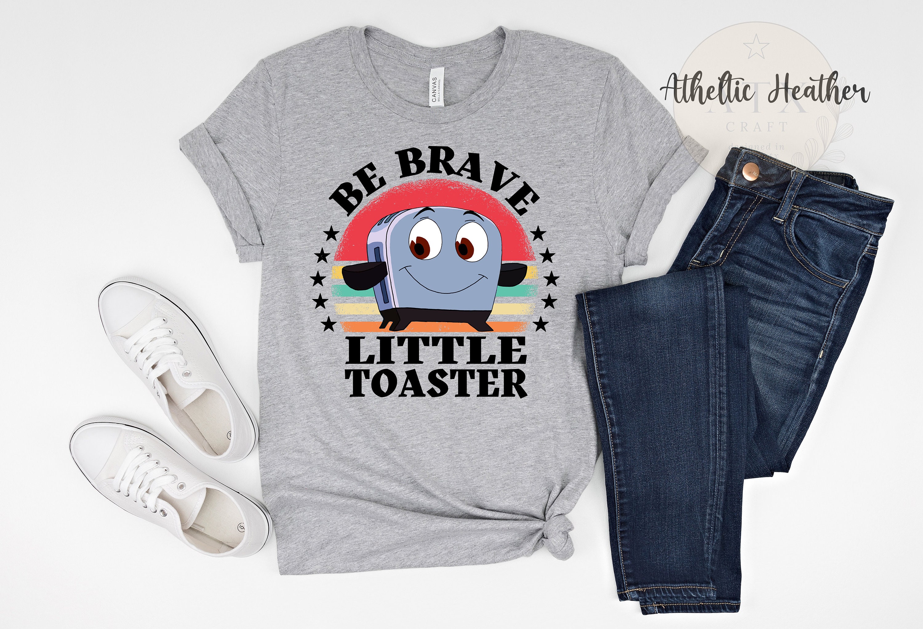 Be Brave Little Toaster, 90's Nostalgia Inspirational Shirt, 90's ...