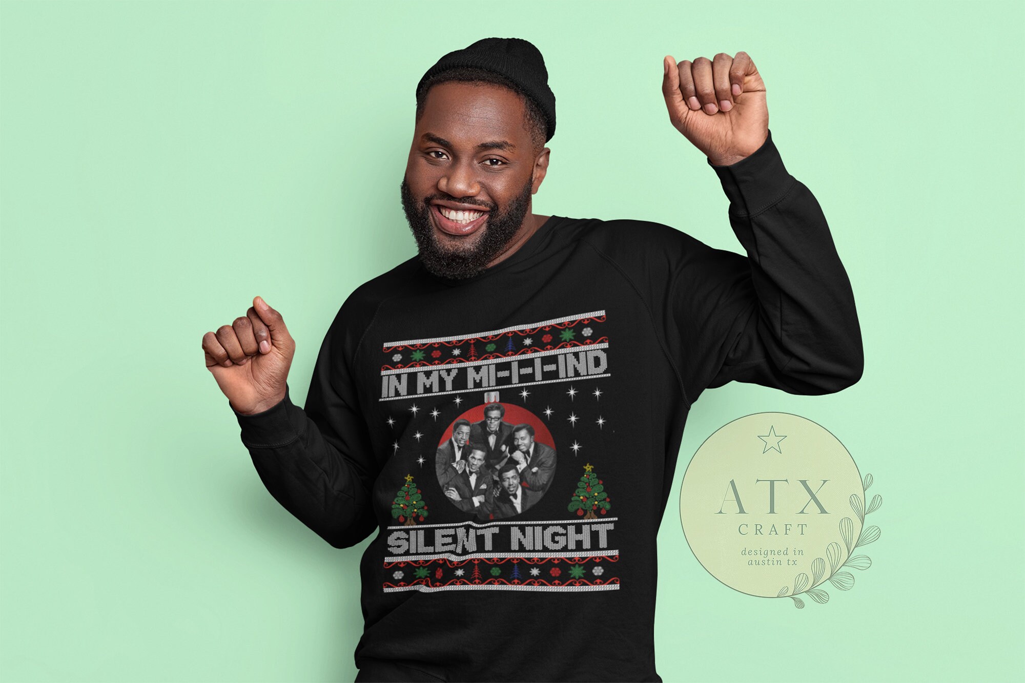 Funny Christmas Sweatshirt Tacky Christmas Sweater Ugly - Etsy