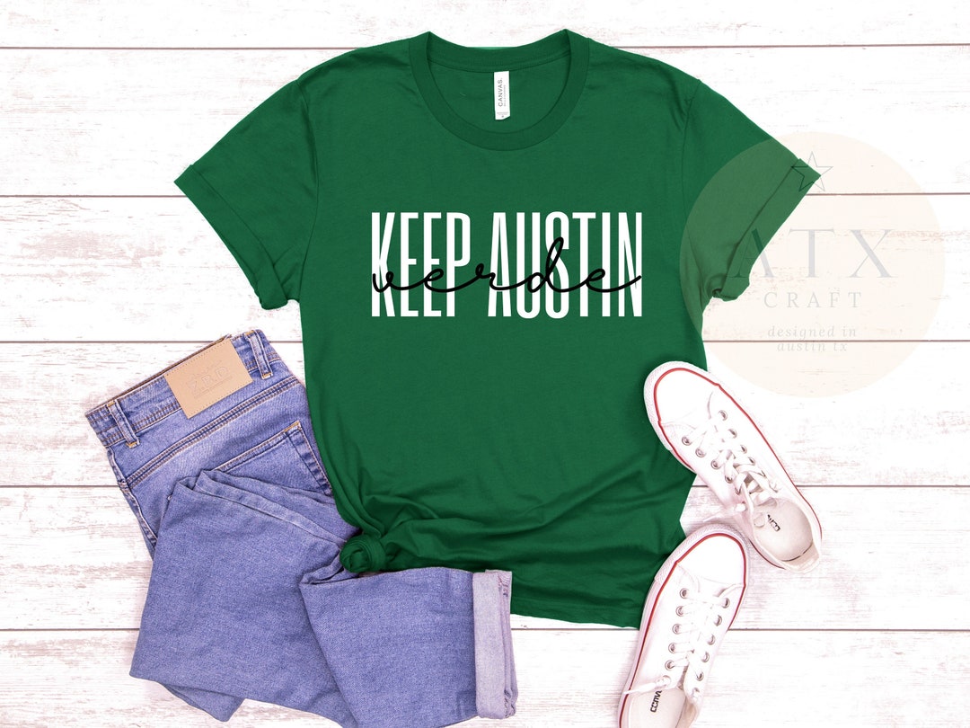 Keep Austin Verde, ATX Soccer Shirt - Etsy