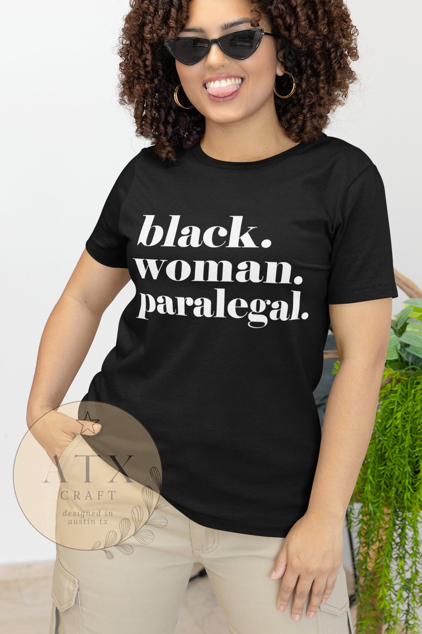 Black Woman Paralegal Shirt Black Owned Shop Gift for Black - Etsy