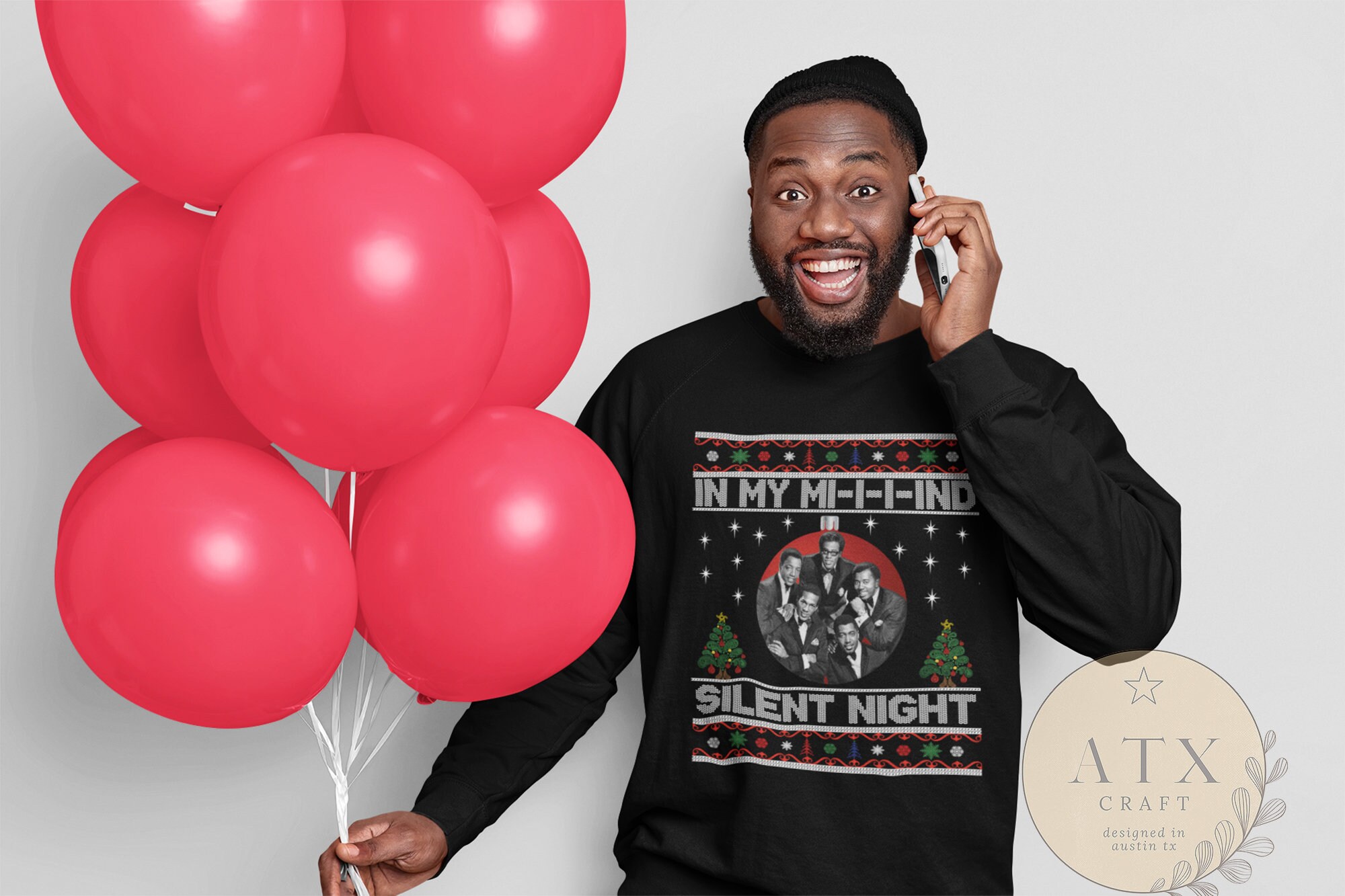 Funny Christmas Sweatshirt Tacky Christmas Sweater Ugly - Etsy