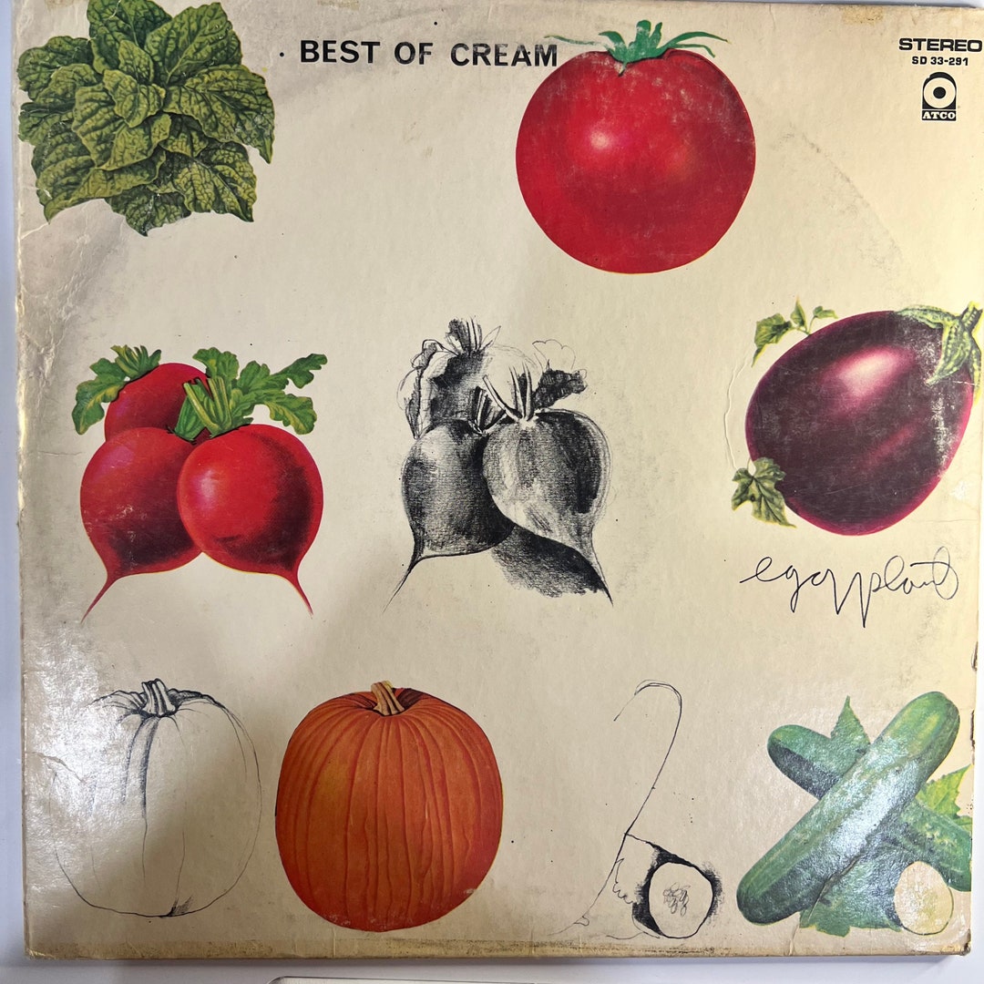 Vintage 1969 Vinyl Record Album by Cream Original Press Excellent ...
