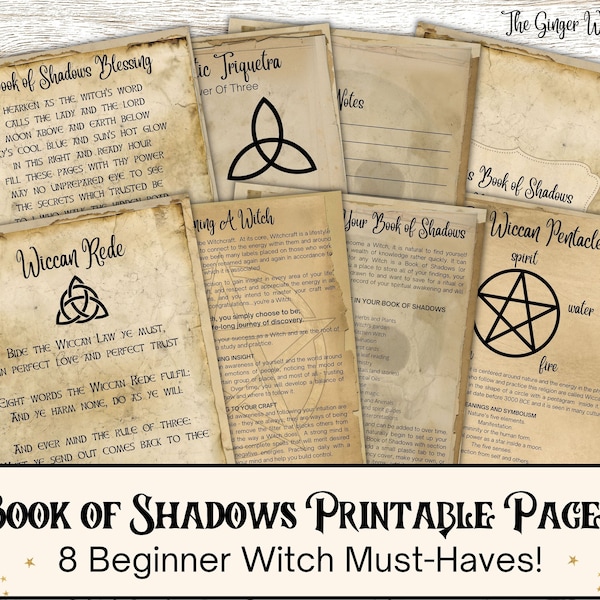 Book of Shadows - Etsy
