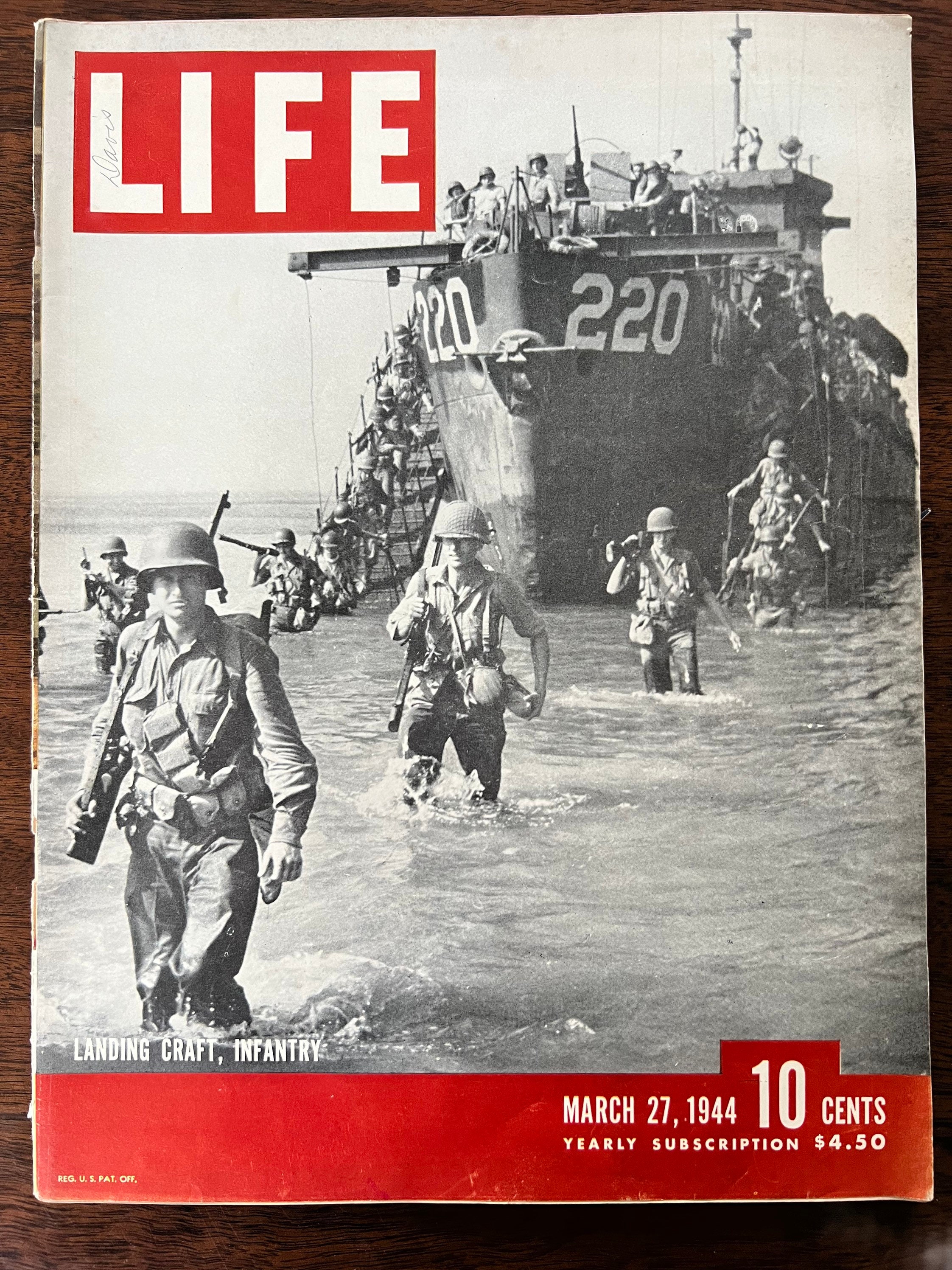 Life Magazine Covers 1944