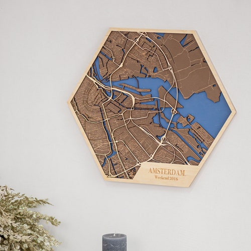 Custom Map Gift Laser Cut Engraved on Wood Map - Etsy