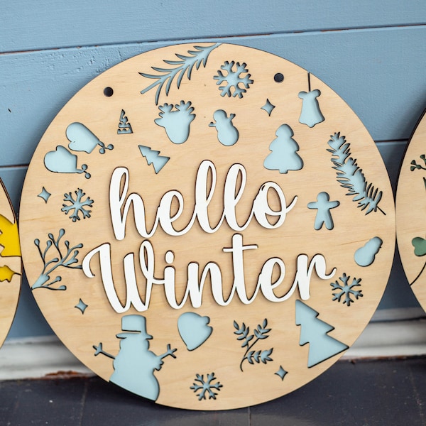 Seasonal Sign - Etsy