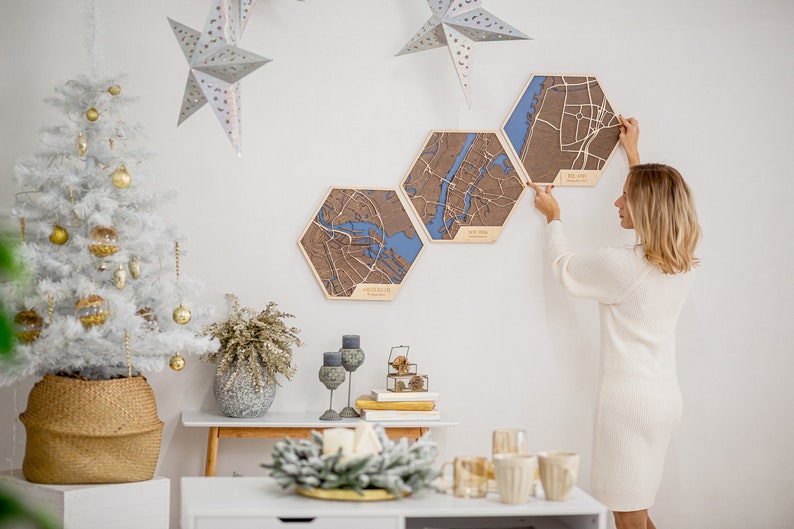 Custom Laser Cut 3d Wooden Map Topographic City Map - Etsy