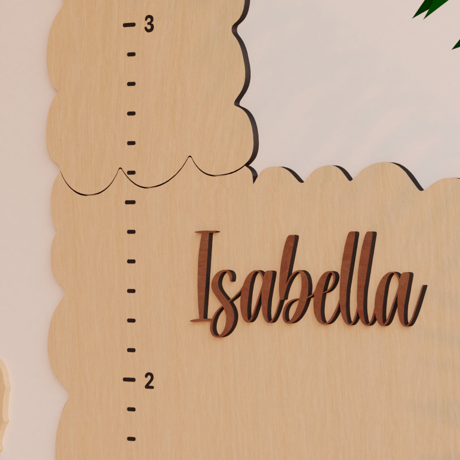 Llama Wooden Height Chart Custom Growth Chart Llama Nursery - Etsy