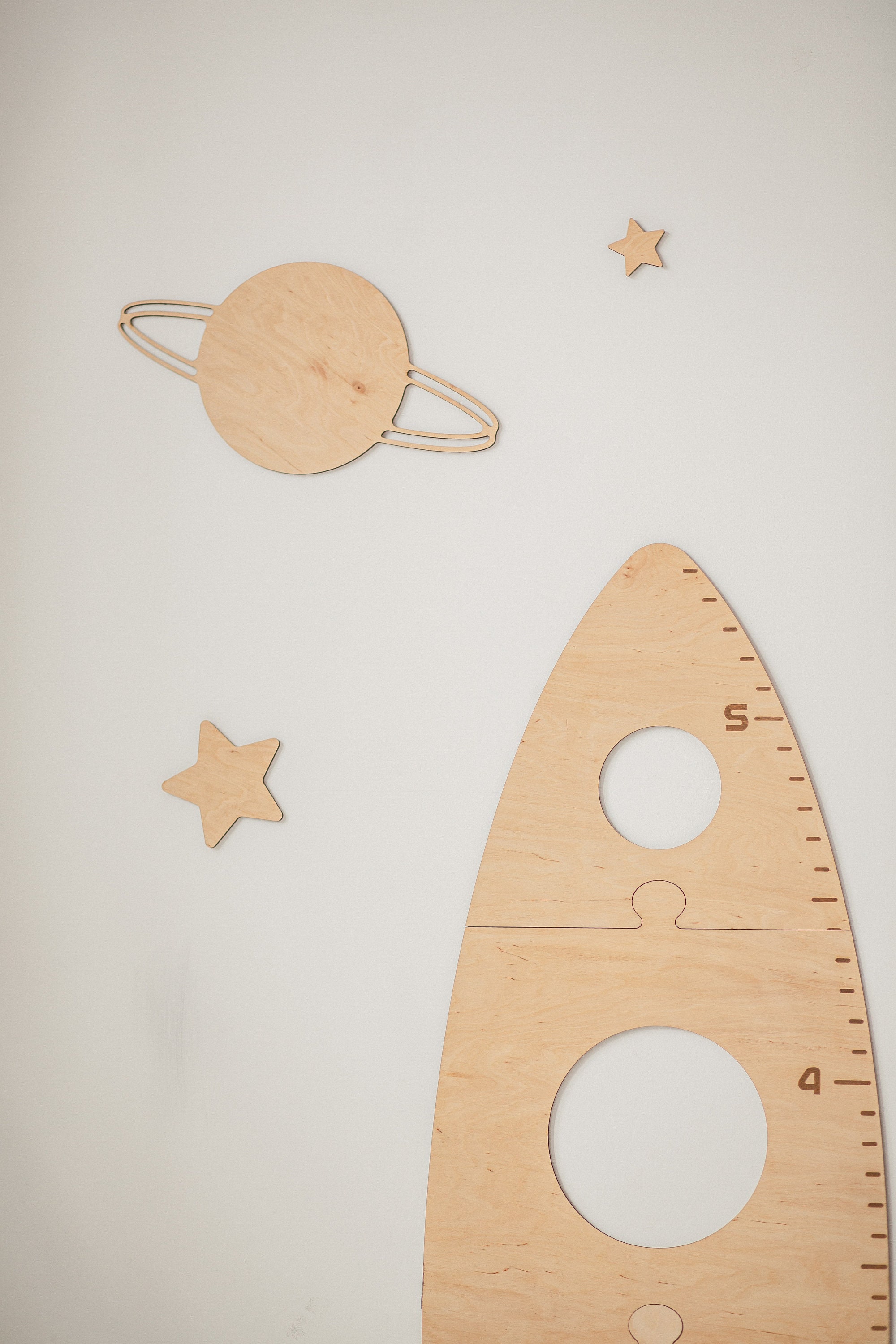 Stars for Space Theme Growth Chart - Etsy