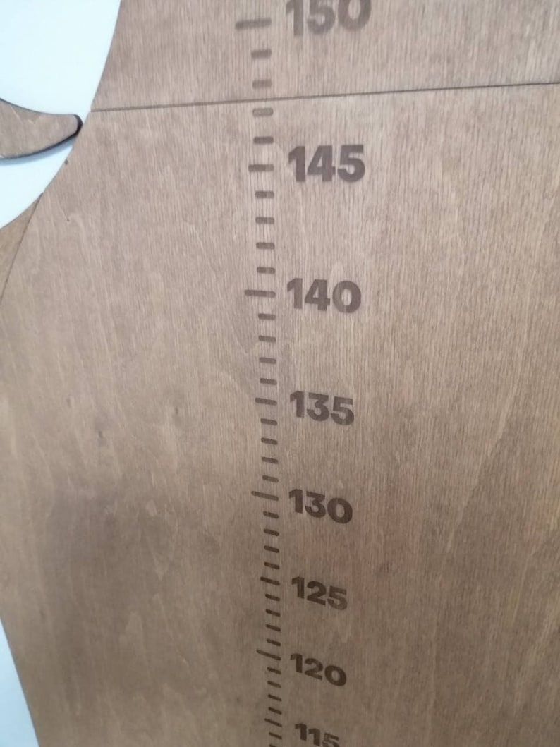 Tree Growth Chart for Kids, Nursery Play Room Wall Decor, Gifts for ...