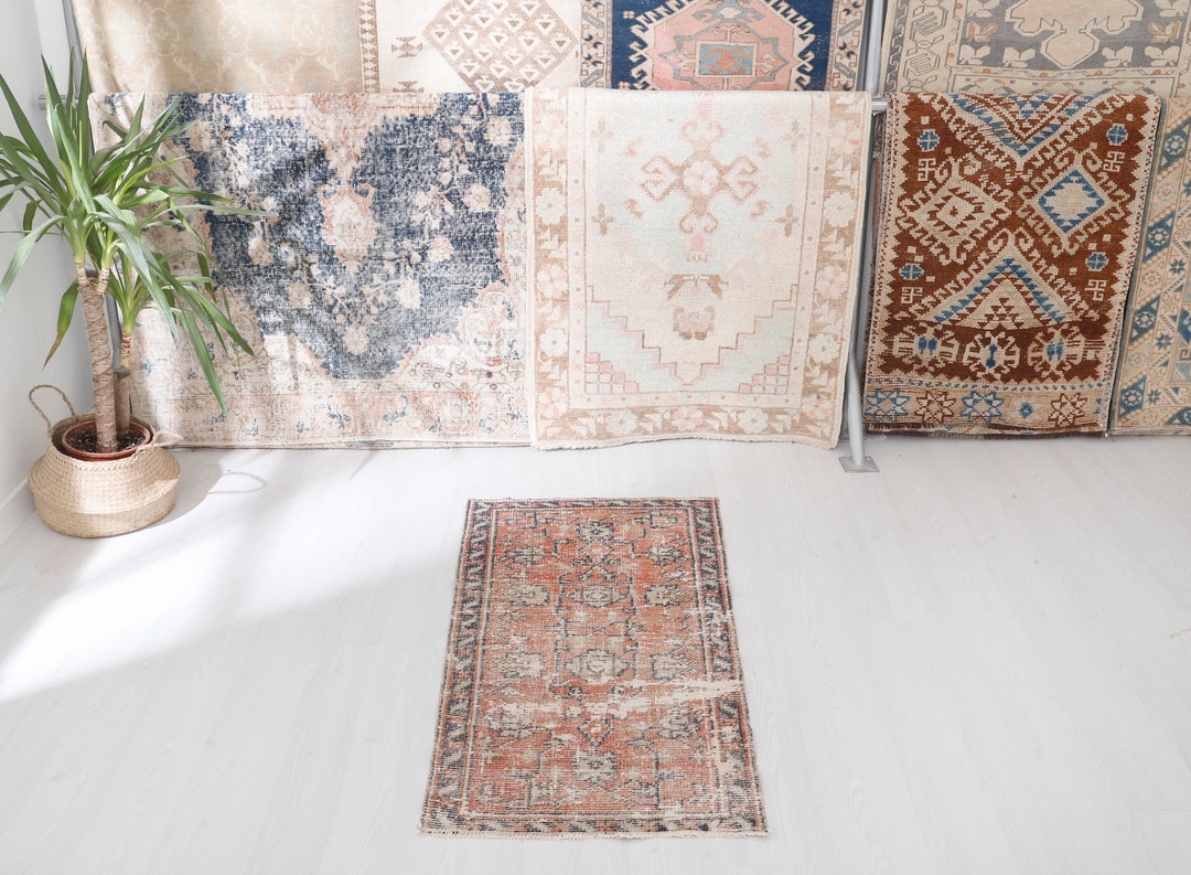 2x4 Natural Rug,2x4 Area Rug, Oushak Rug,wool Rug,turkey Carpet,oushak ...