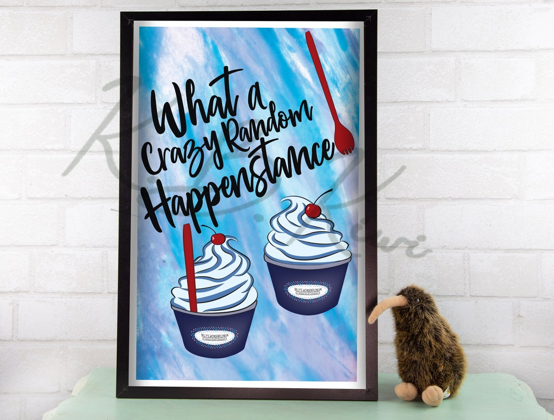What a Crazy Random Happenstance Art Print - Etsy