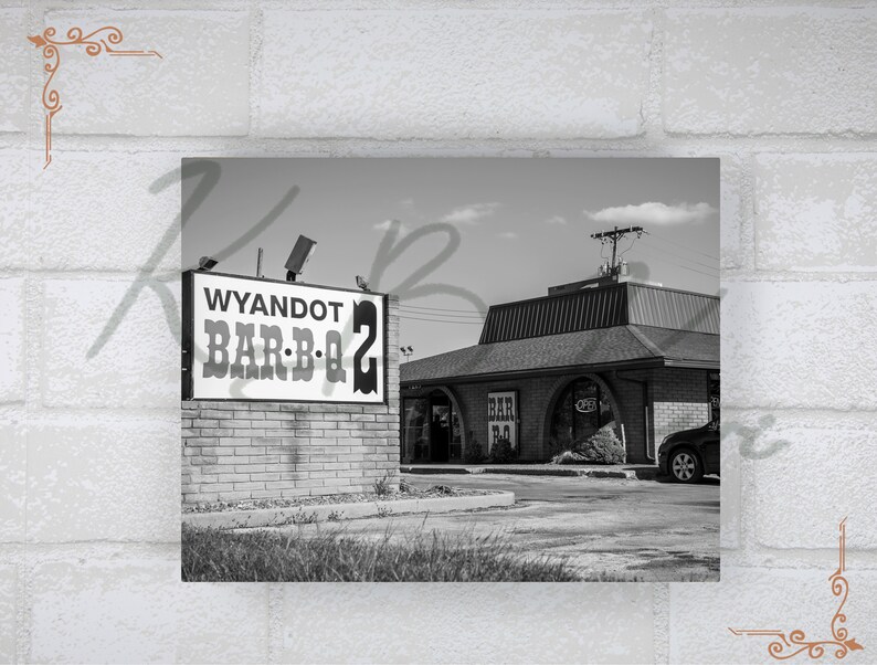 Wyandot Bar-b-q Photography Print - Etsy