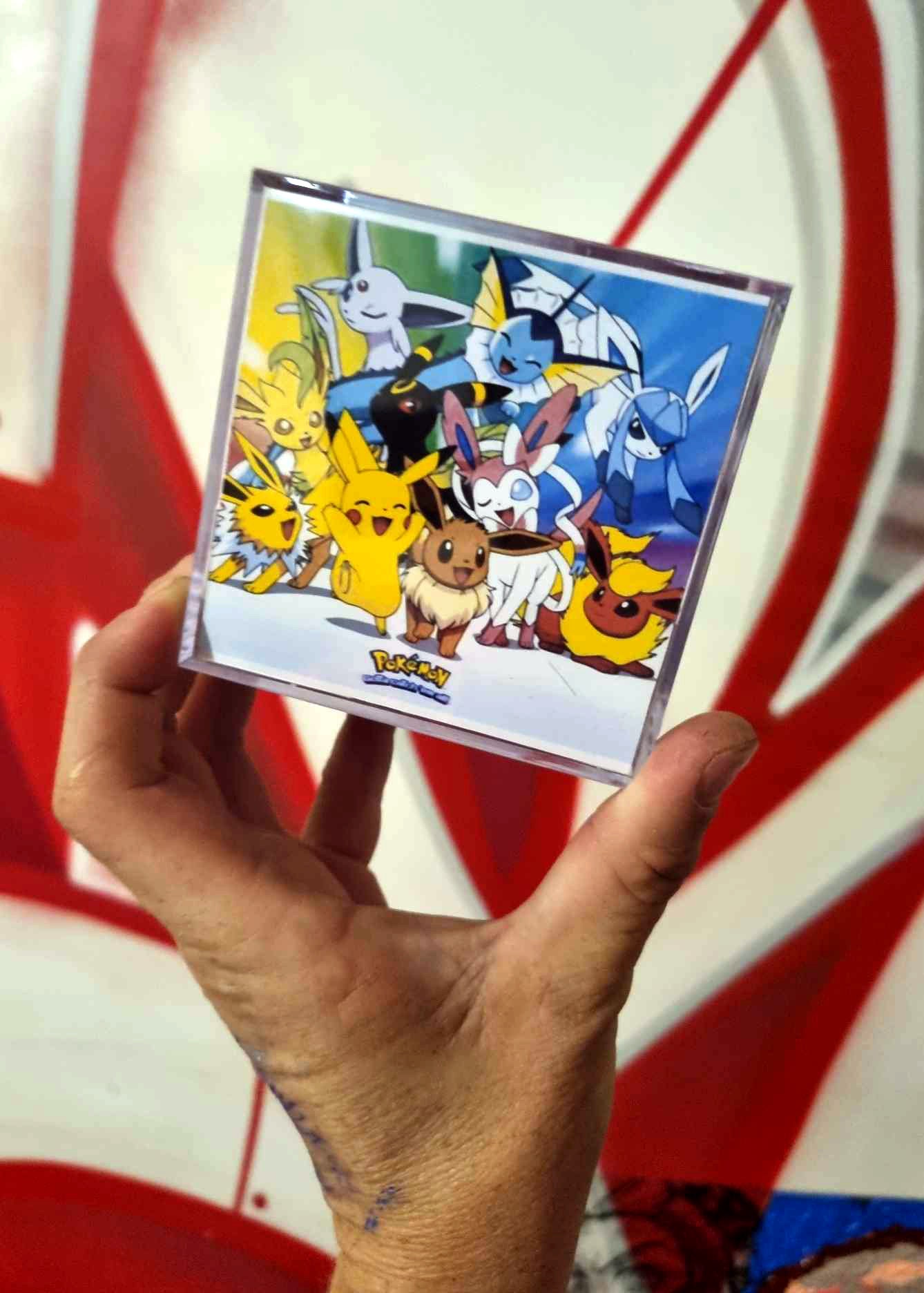 TEMPLATE - Pokemon EVOLIS Diorama Cube 3D - Digital File - Digital File ...