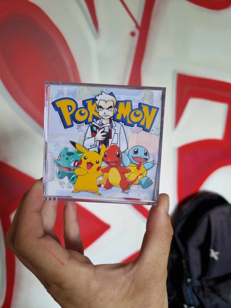 DIY - TEMPLATE - Pokemon Diorama Cube 3D - Digital File - Etsy