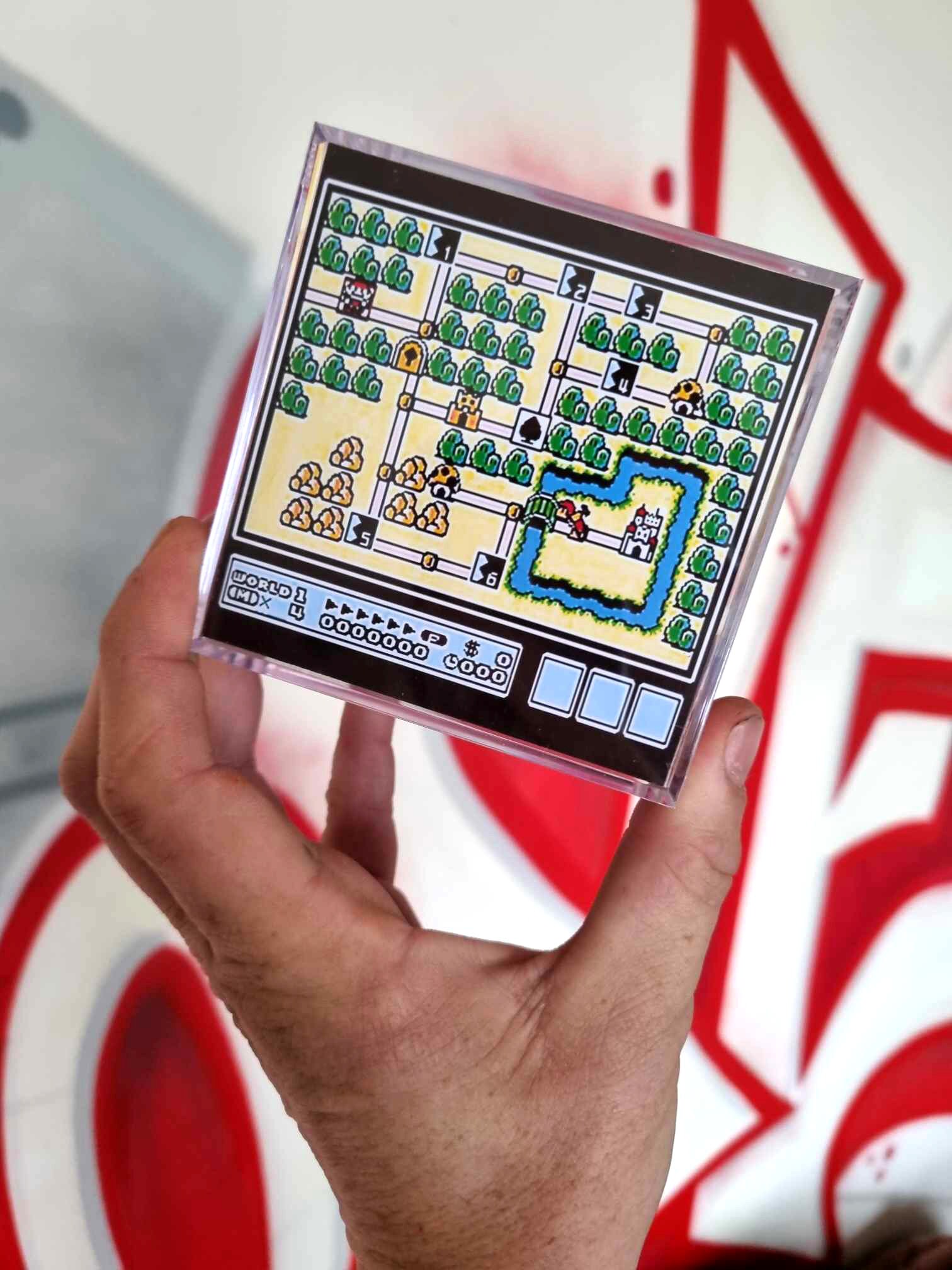 DIY - TEMPLATE - Super Mario Bros. 3 (SNES) - 3D Cube Diorama ...