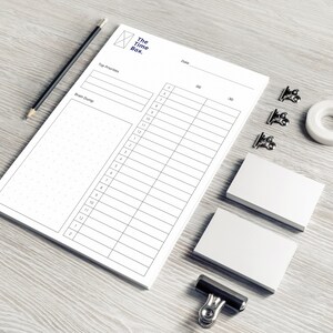 Time Box Planner, To-do List, A4 & Letter Printable PDF - Etsy