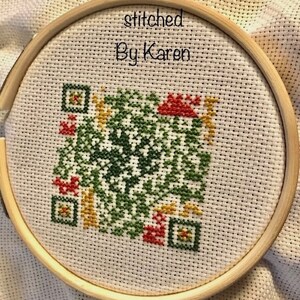 QR Code for Ed Sheeran Greatest Hits 2024 Music Cross Stitch Pattern ...