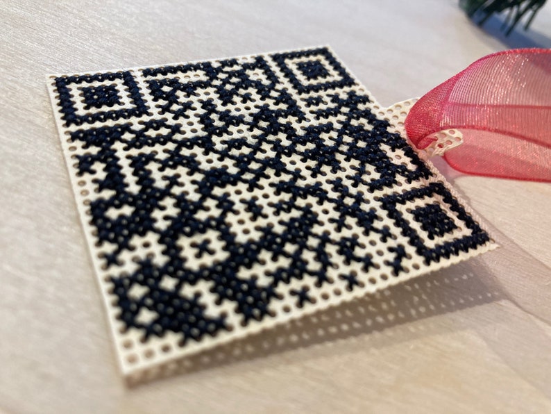 QR Codes of 5 Frank Sinatra Christmas Songs Cross Stitch Pattern PDF ...