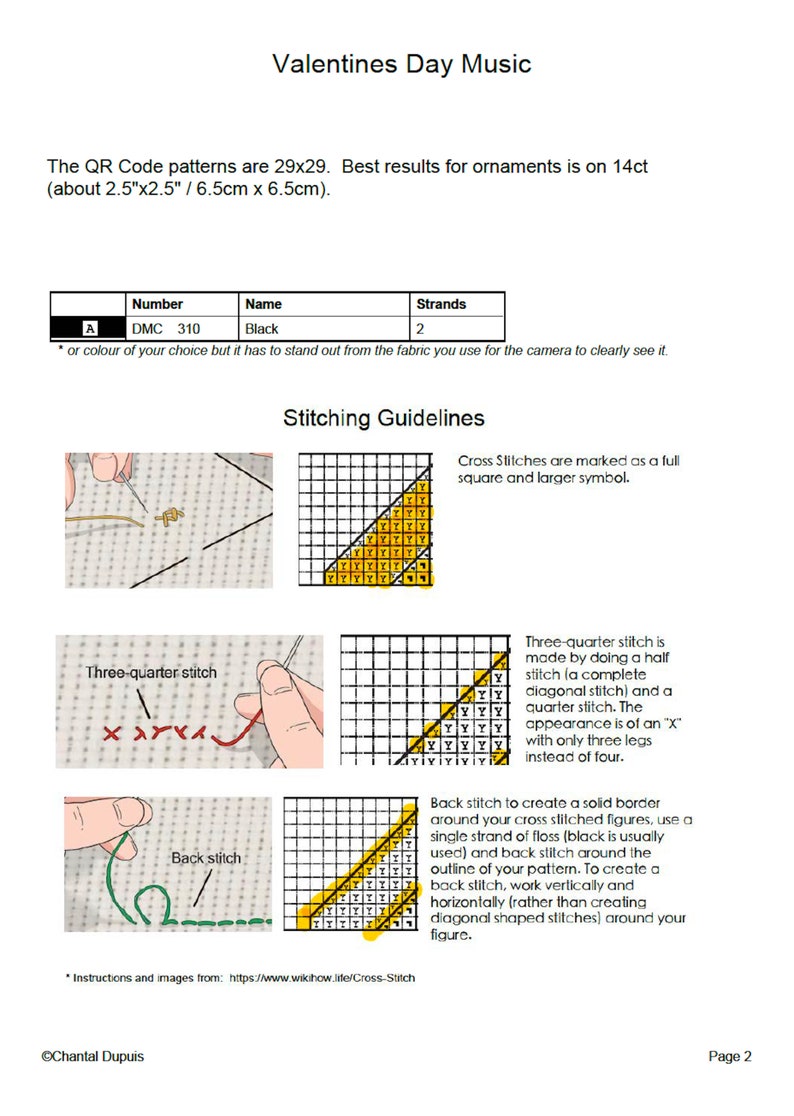 QR Code for Drake Greatest Hits 2024 Music Cross Stitch Pattern PDF ...