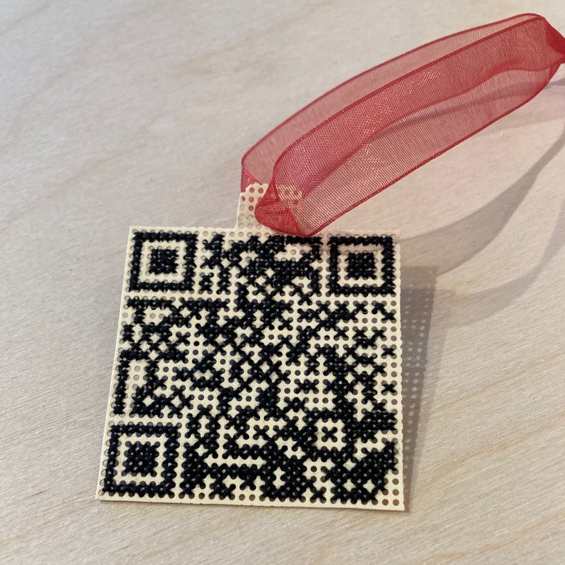 QR Codes of 5 Frank Sinatra Christmas Songs Cross Stitch Pattern PDF ...