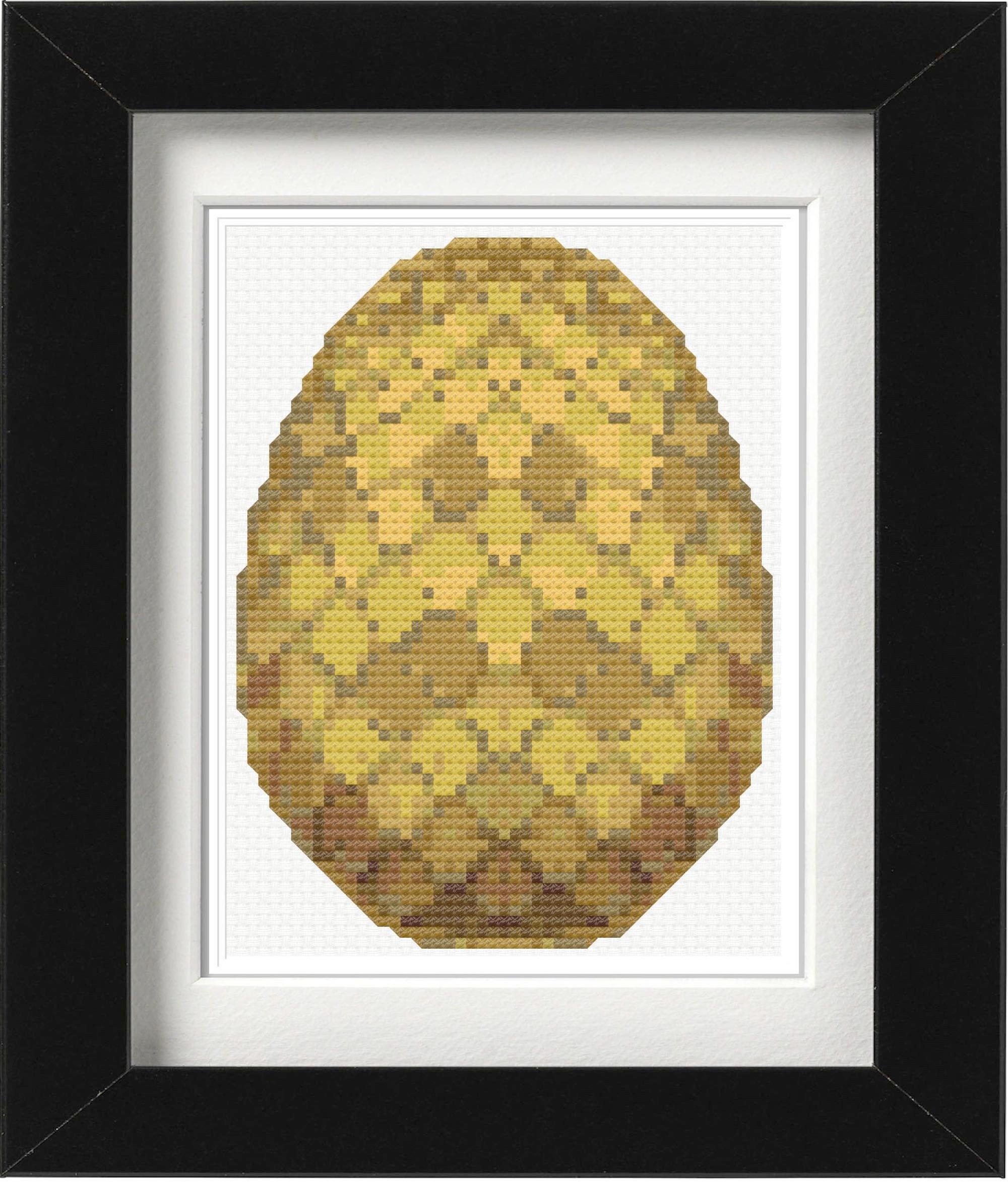 Golden Dragon Egg Cross Stitch Pattern: Fantasy Art (PDF Pattern) - Etsy