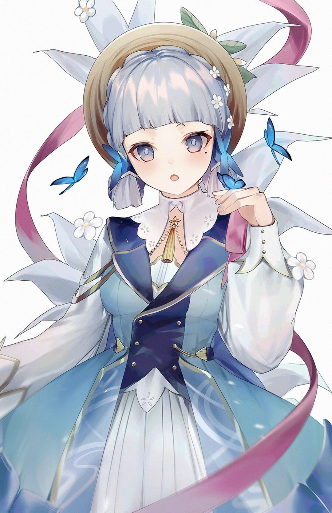 Ayaka Springbloom Missive (genshin Impact) 4"x6" Postcard Print - Etsy