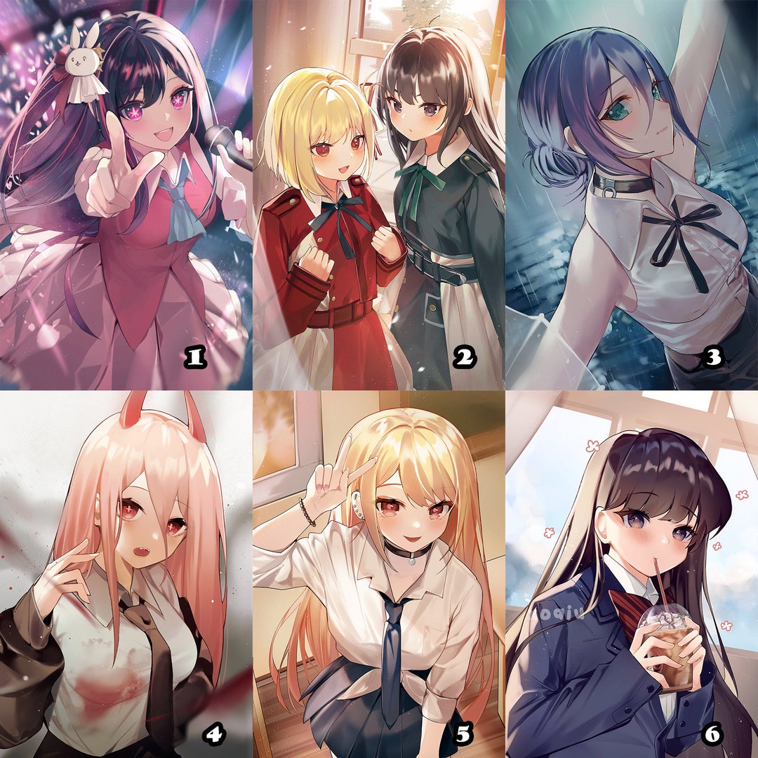 Anime Girl Posters 11"x17" Poster Print - Etsy