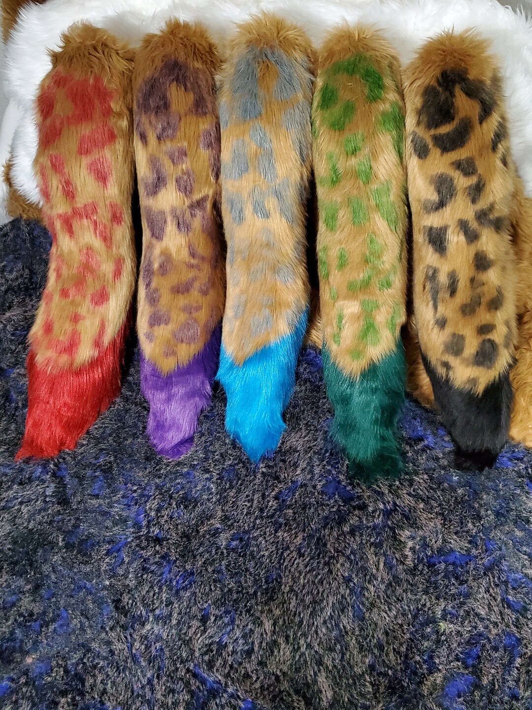 Furry Hyena Tails - Etsy