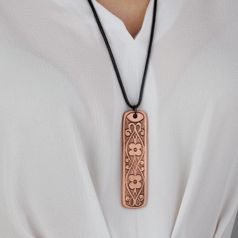 Copper Pendant - Etsy