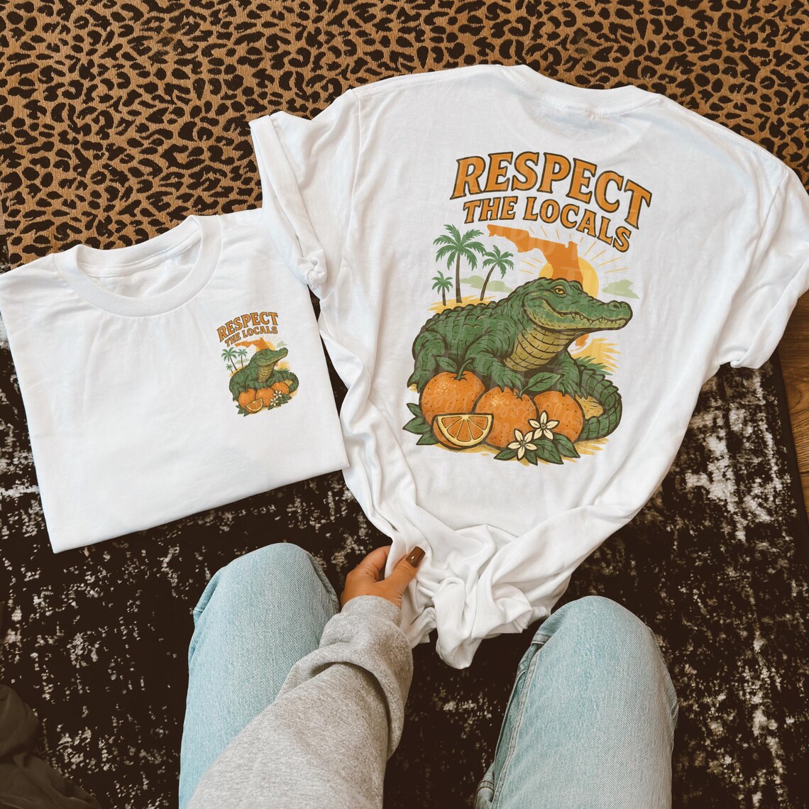 Florida T-shirt Design | Respect the Locals PNG (digital Download) - Etsy