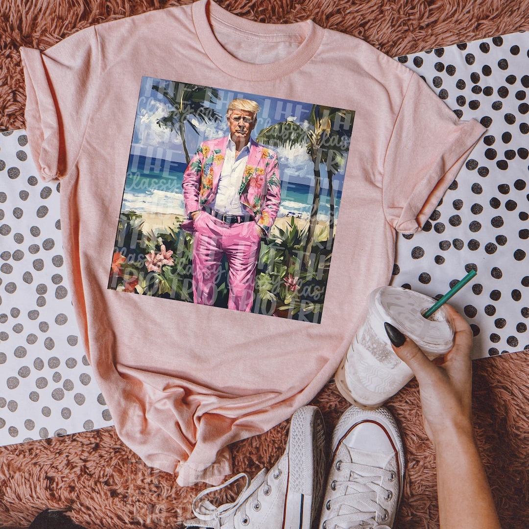 Preppy Trump Florida | Digital Design | PNG | Sublimation | Pastels ...