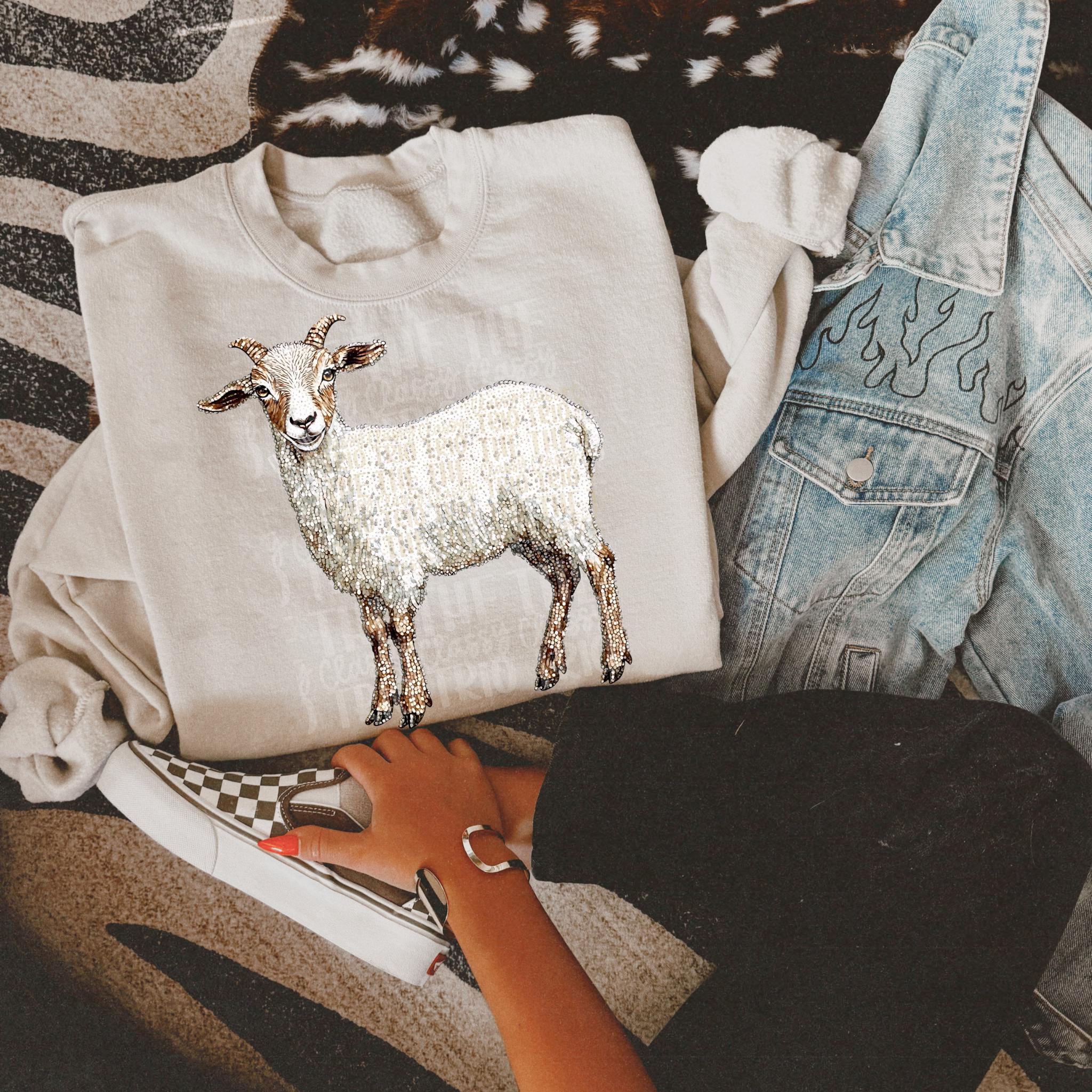 Faux Rhinestone Goat PNG | Dazzle Shirt Design (digital Design) - Etsy