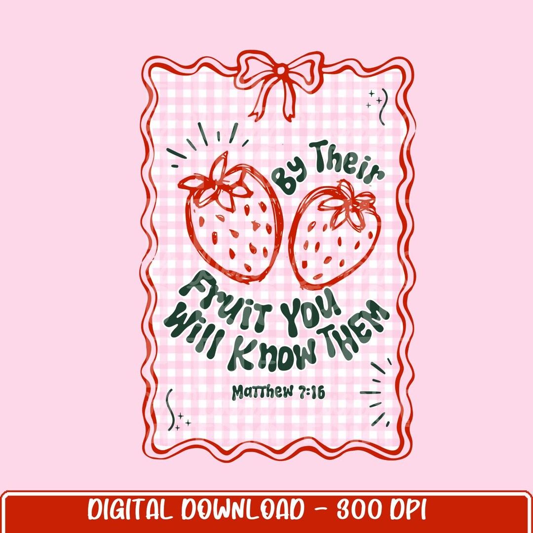 Strawberry Coquette | Digital Design | PNG | Sublimation | Strawberry ...