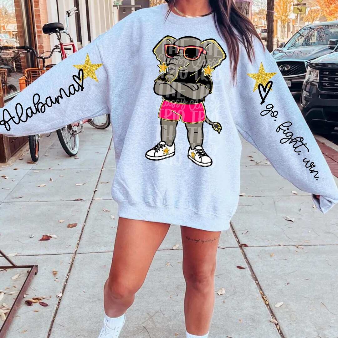 Preppy Elephant Team Design | Mascot PNG, Sublimation (digital File) - Etsy