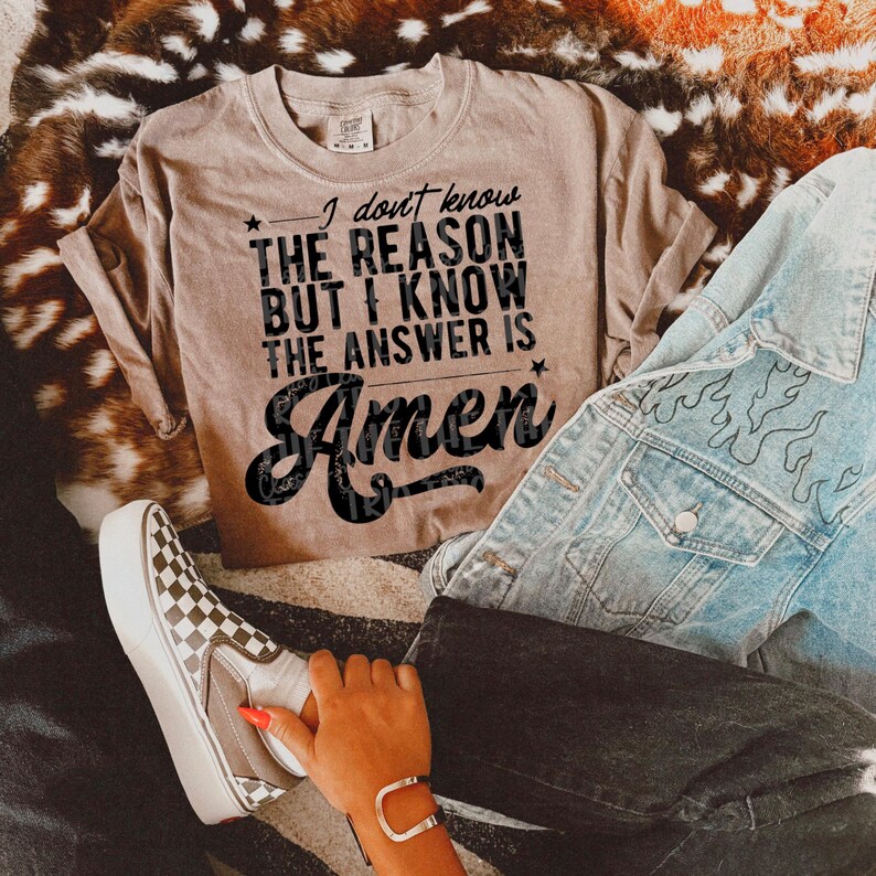 Answer is Amen PNG | Christian Line Drawing (digital File) - Etsy