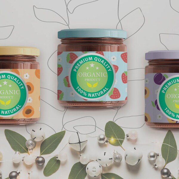 Personalized Candy Jar With Logo - Etsy