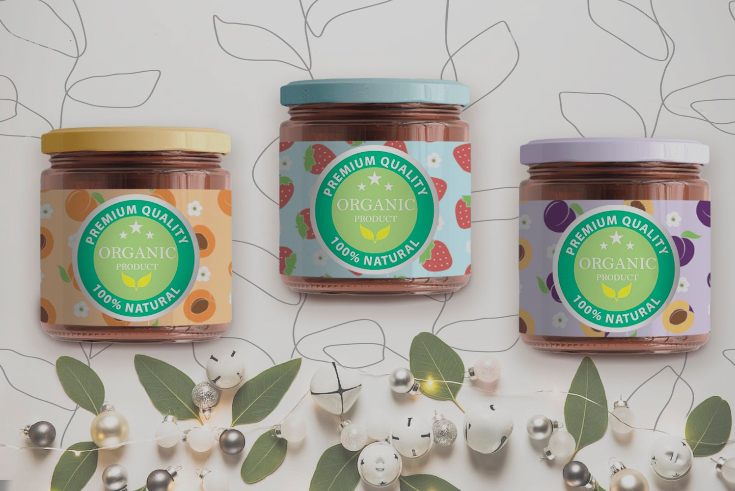 Personalized Jar Labels for Preserves, Custom Candy Stickers, Mason Jar ...