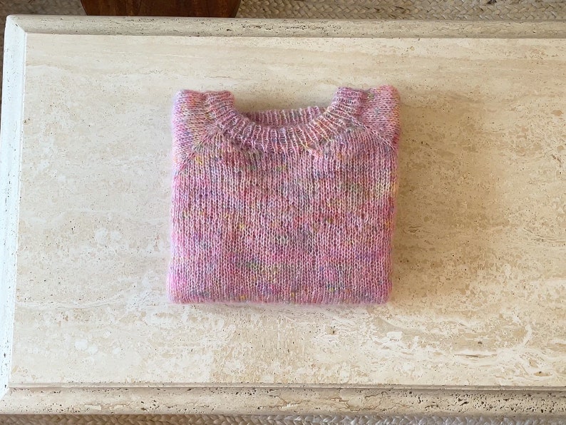 Top-down Raglan Sweater Knitting Pattern Video Tutorial - Etsy